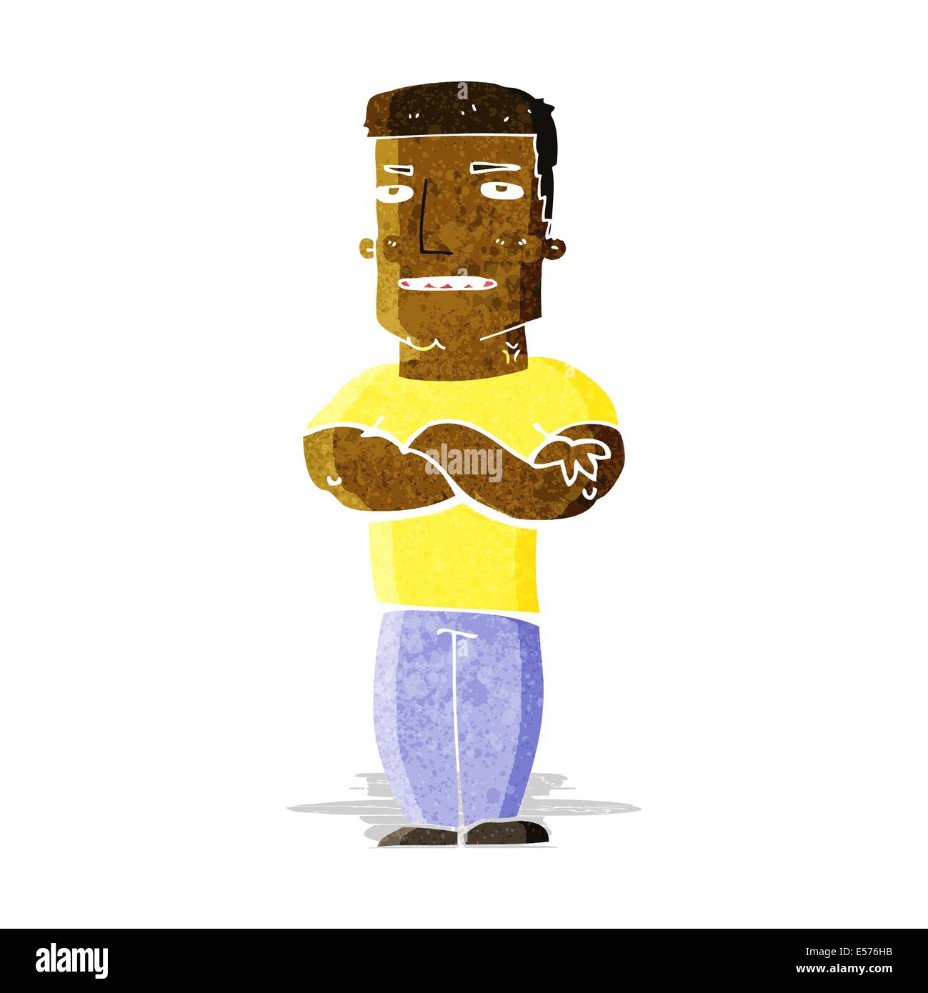 Tough Guy Cartoon Characters