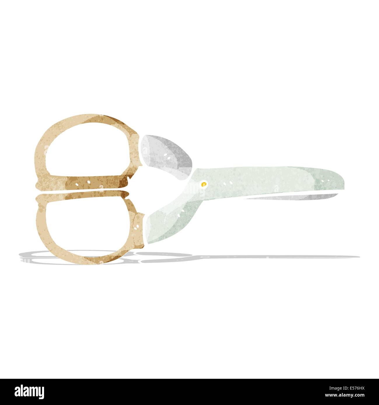 Cartoon illustration funny scissors Cut Out Stock Images & Pictures - Alamy