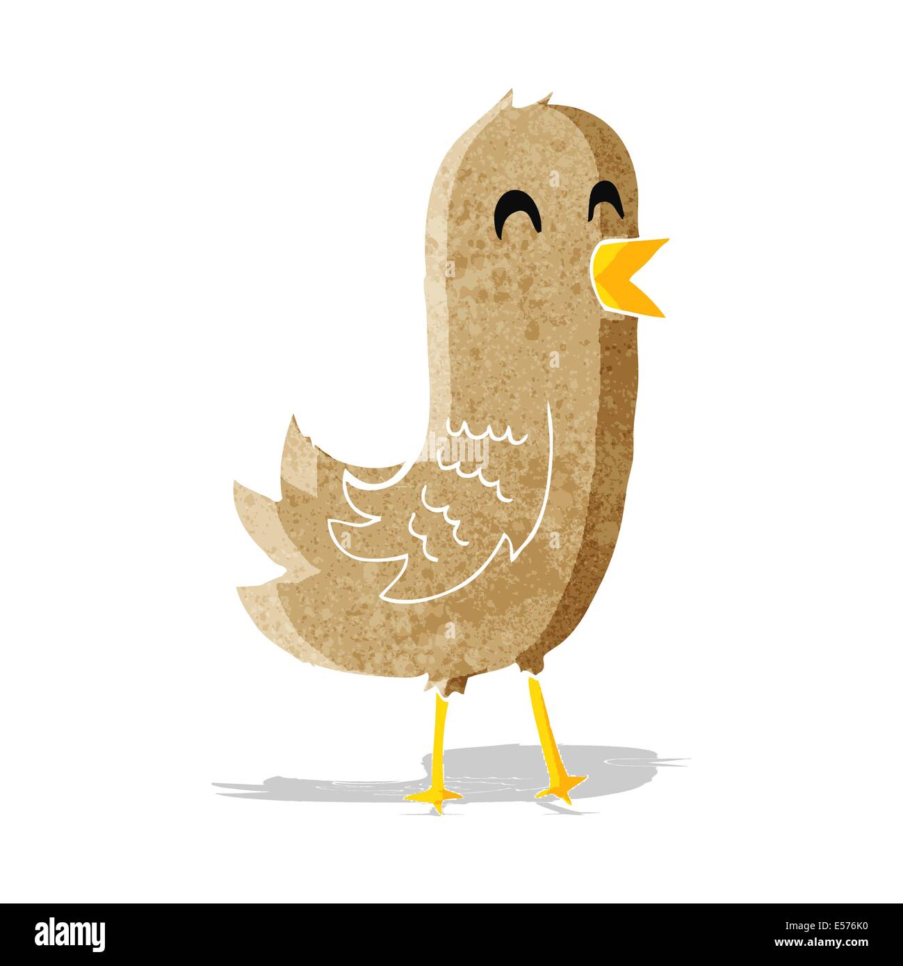 cartoon happy bird Stock Vector Image & Art - Alamy
