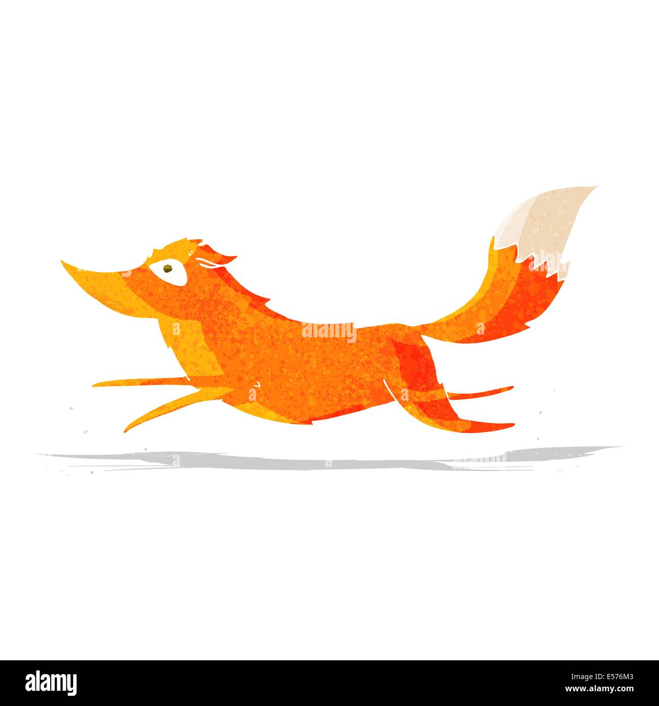 cartoon fox running Stock Vector Image & Art - Alamy