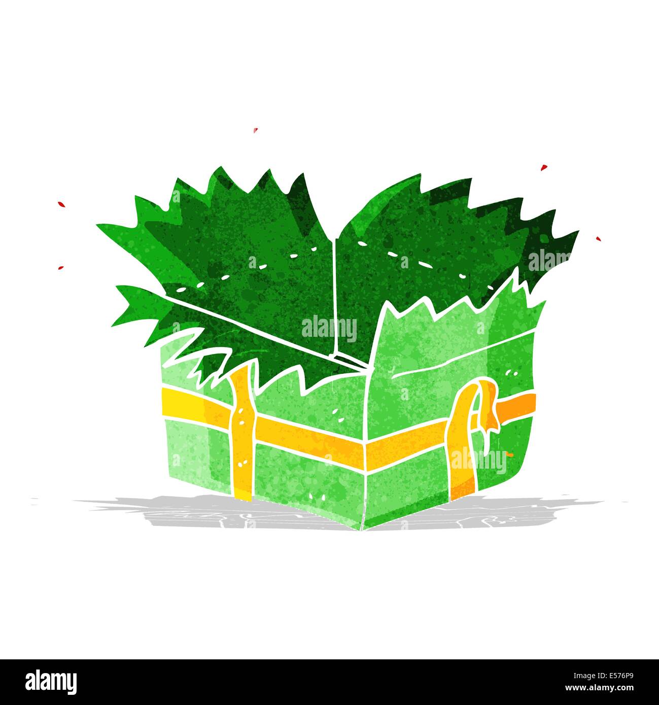 Torn present Stock Vector Images - Alamy