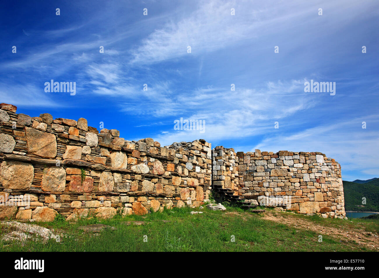At the archaeological site of Ancient Stageira, birthplace of great ...