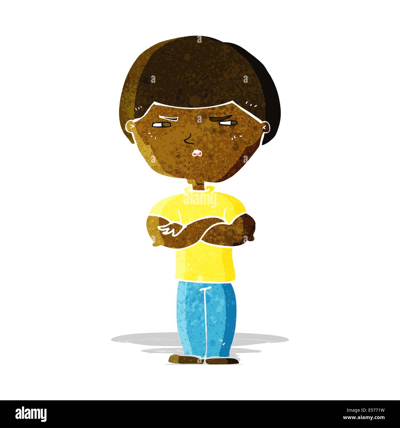 Cartoon Grumpy Man High Resolution Stock Photography and Images - Alamy