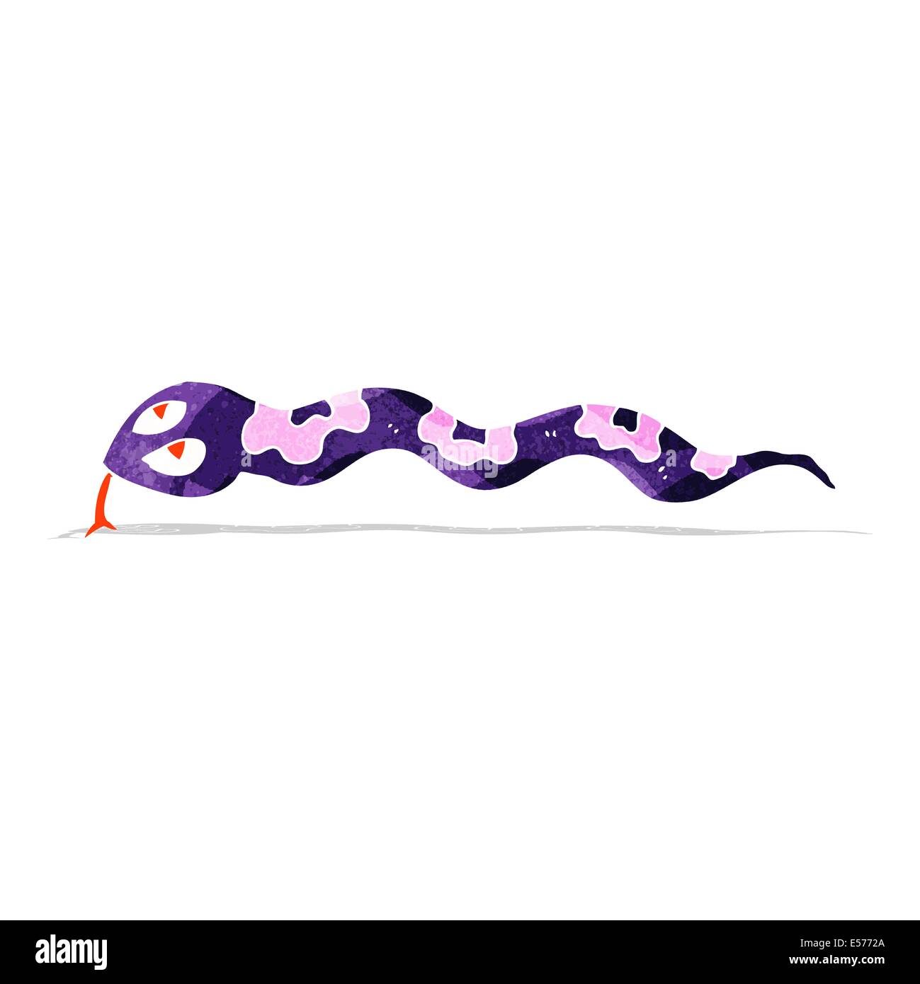 cartoon hissing snake Stock Vector Image & Art - Alamy
