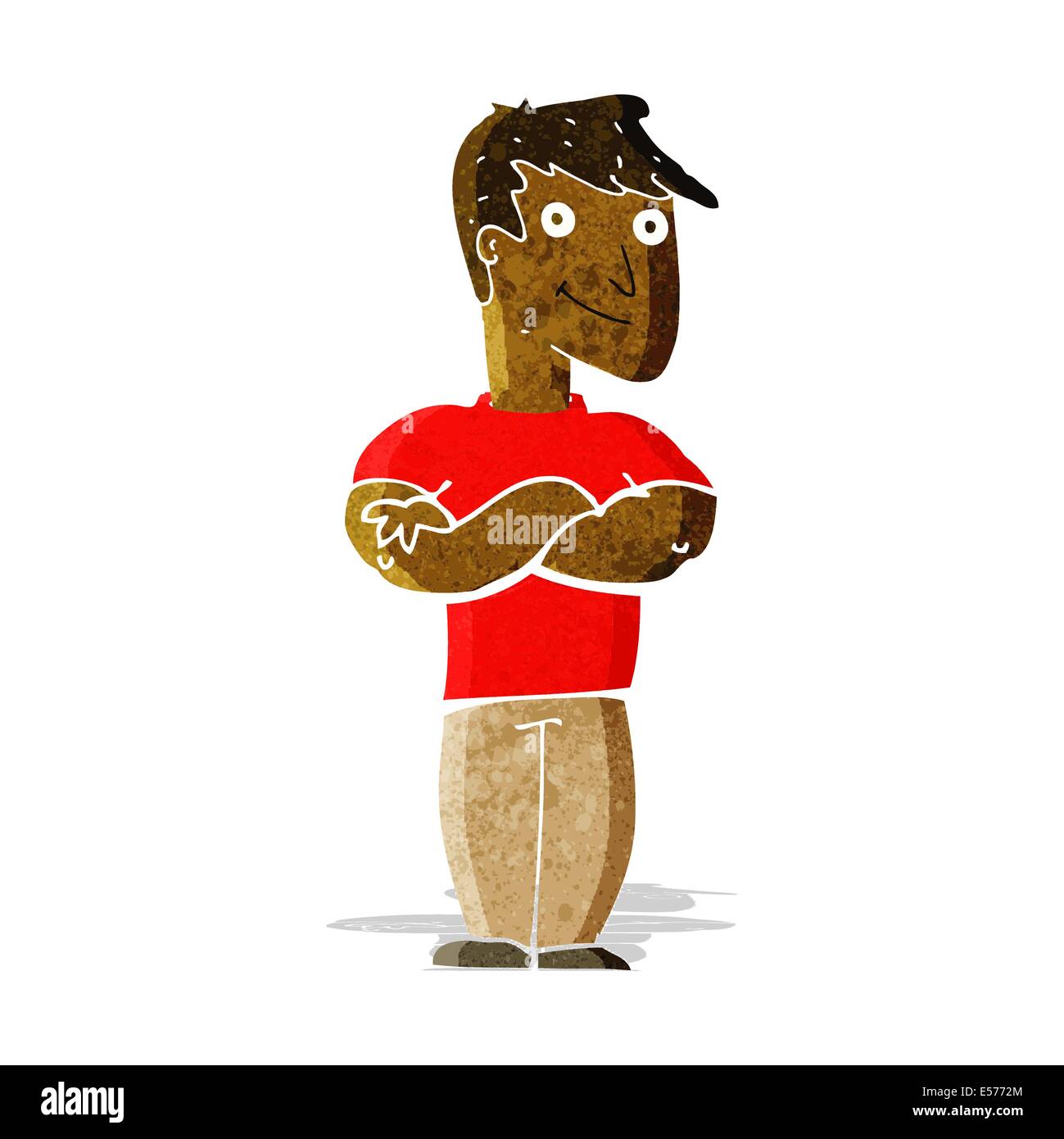 cartoon muscular man Stock Vector Image & Art - Alamy