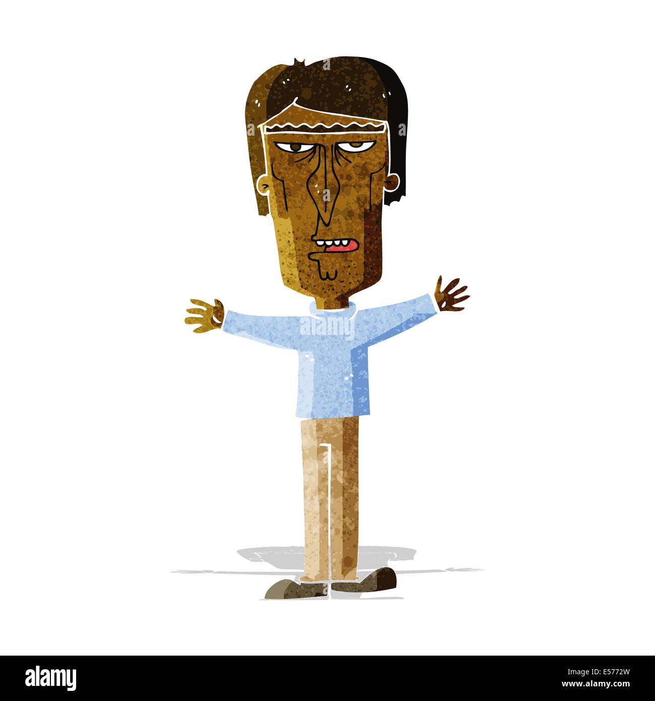 cartoon angry man Stock Vector Image & Art - Alamy