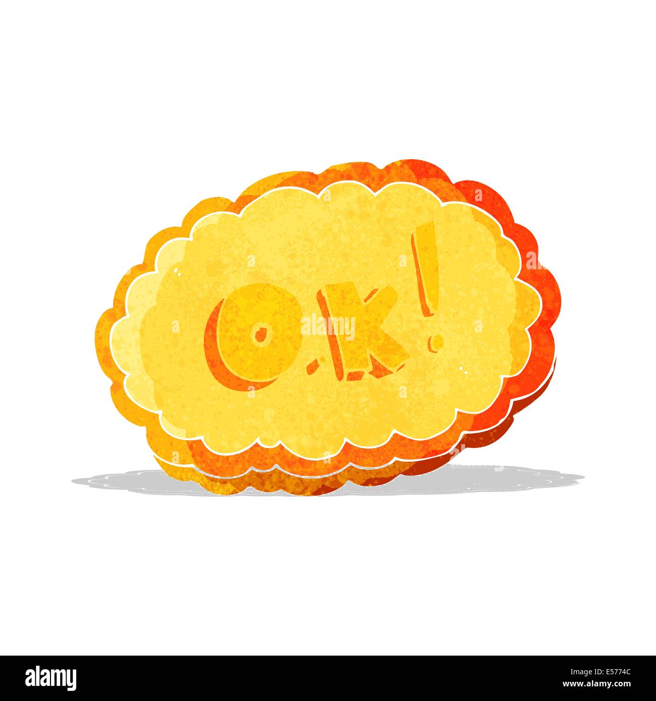 cartoon OK symbol Stock Vector Image & Art - Alamy