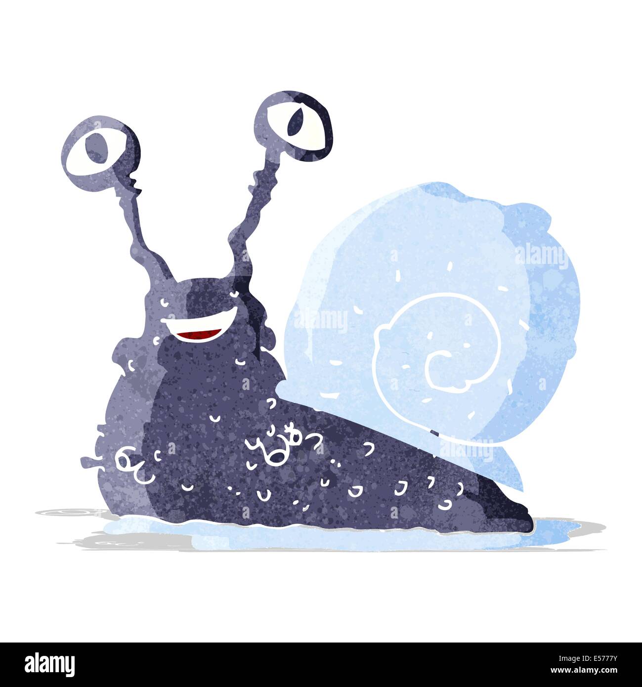 Cartoon gross slug Cut Out Stock Images & Pictures - Alamy