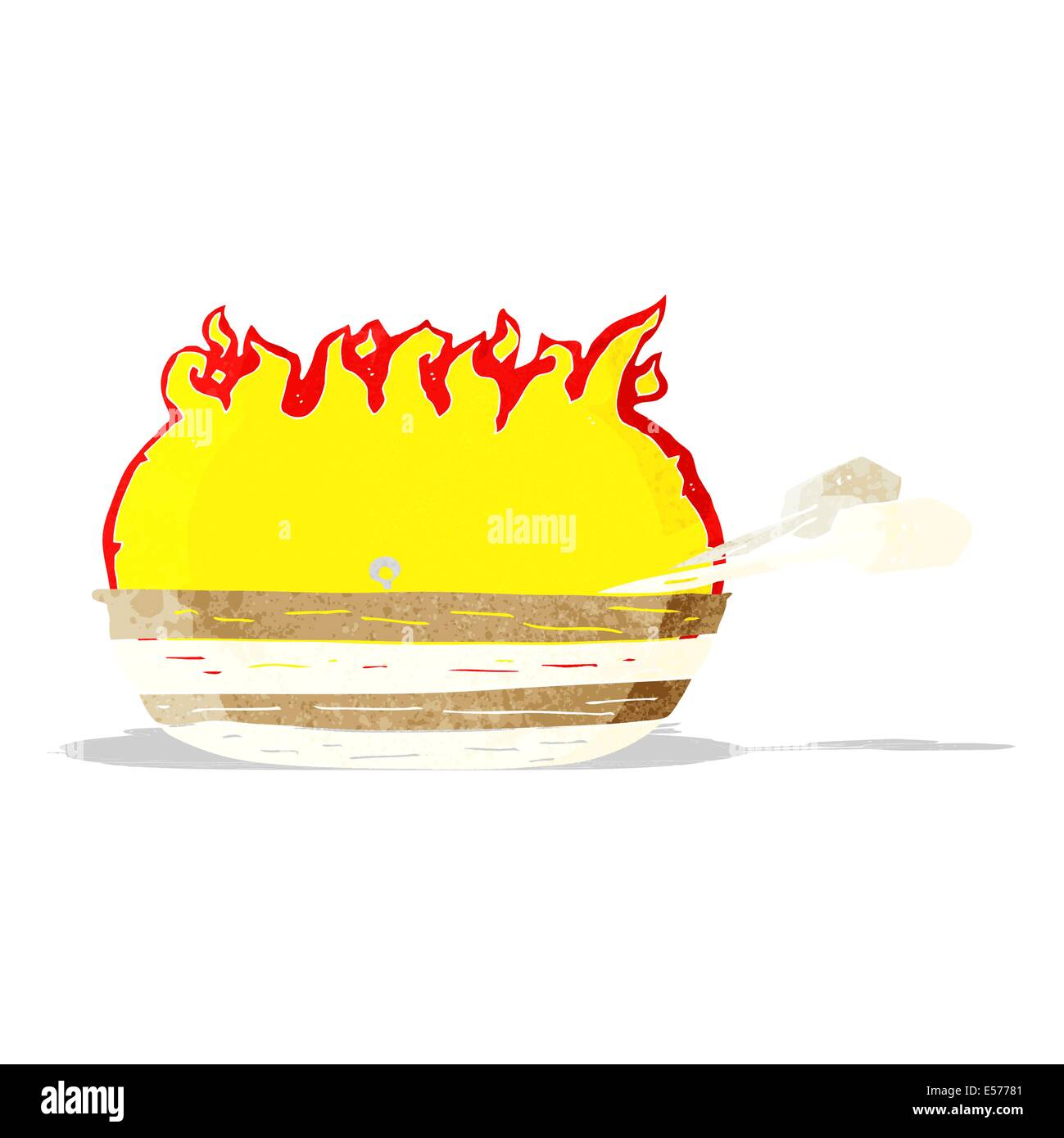 cartoon burning boat Stock Vector Image & Art - Alamy