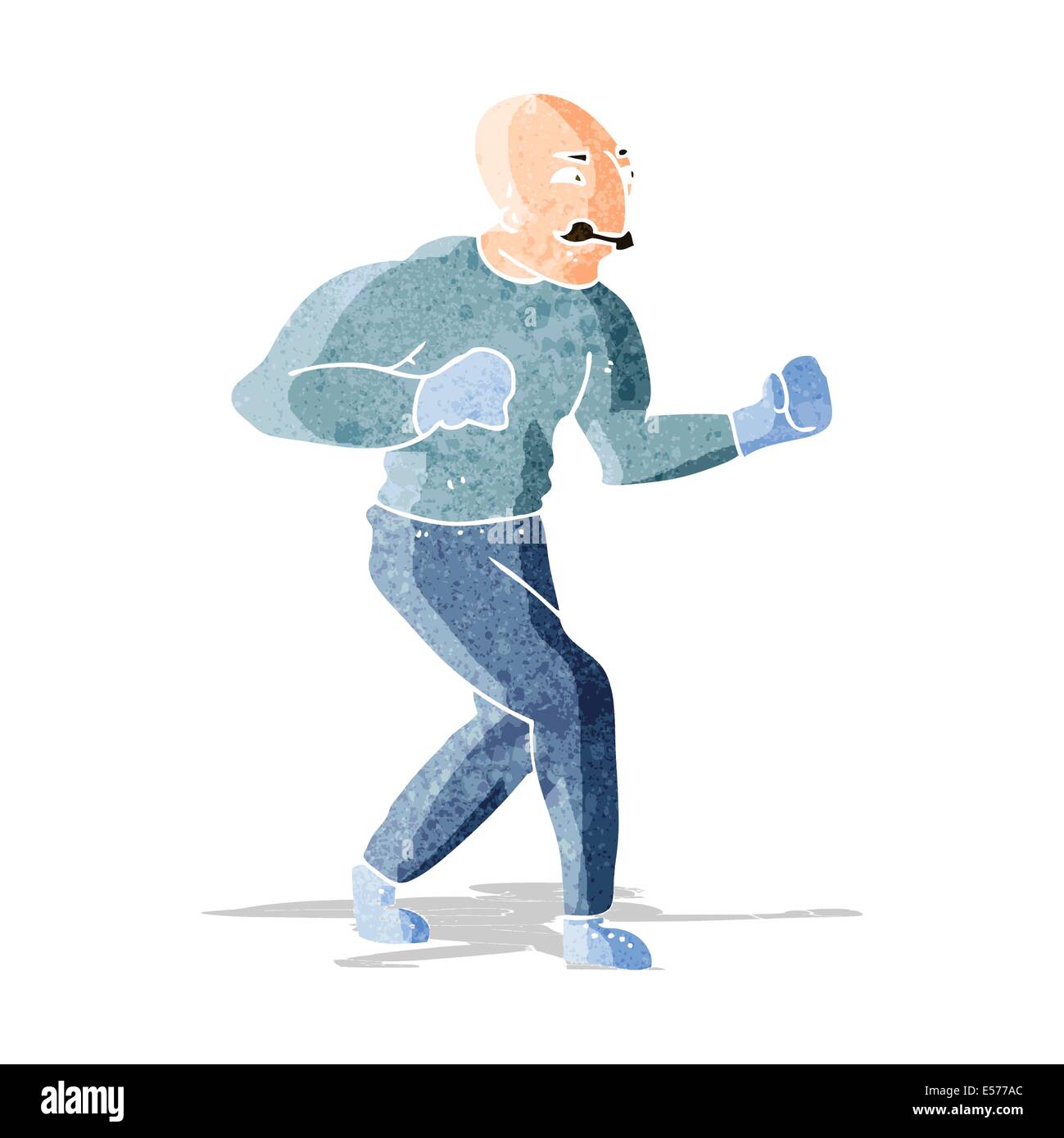 cartoon victorian boxer Stock Vector Image & Art - Alamy