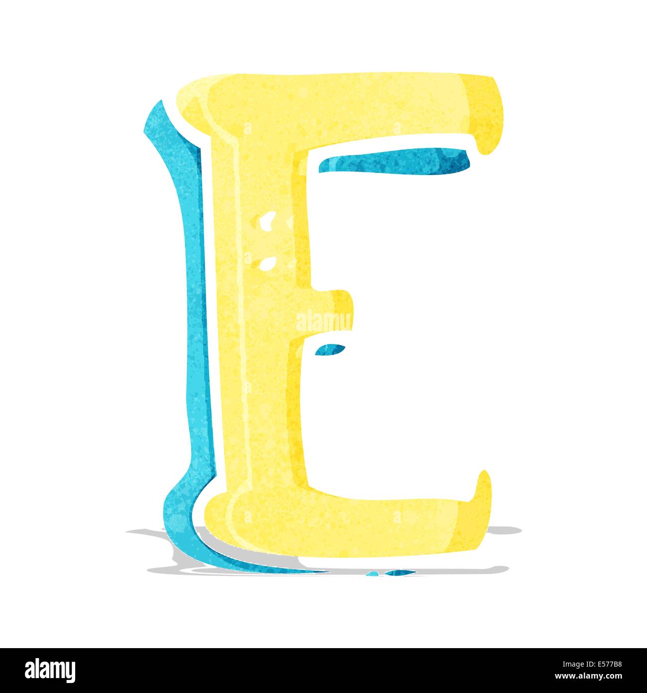 cartoon letter E Stock Vector Image & Art - Alamy