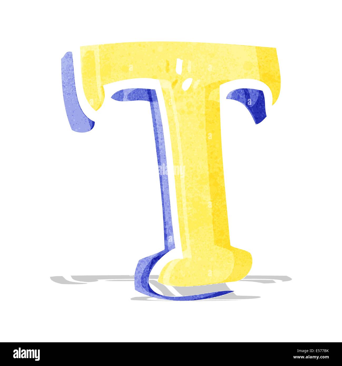 cartoon letter T Stock Vector Image & Art - Alamy