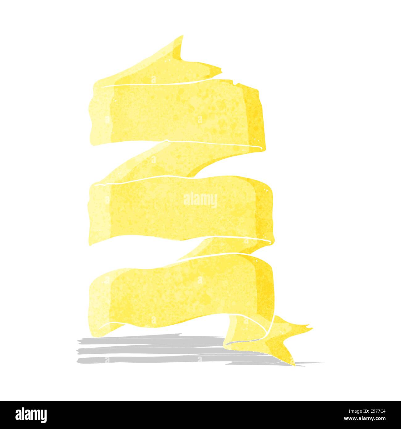 cartoon three layer scroll banner Stock Vector Image & Art - Alamy