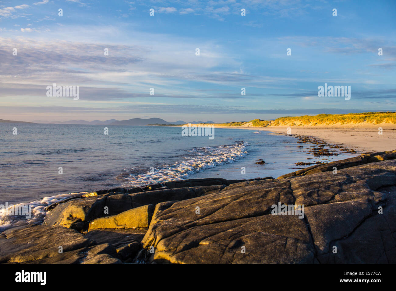 Berneray west beach outer hebrides scotland uk hi-res stock photography ...