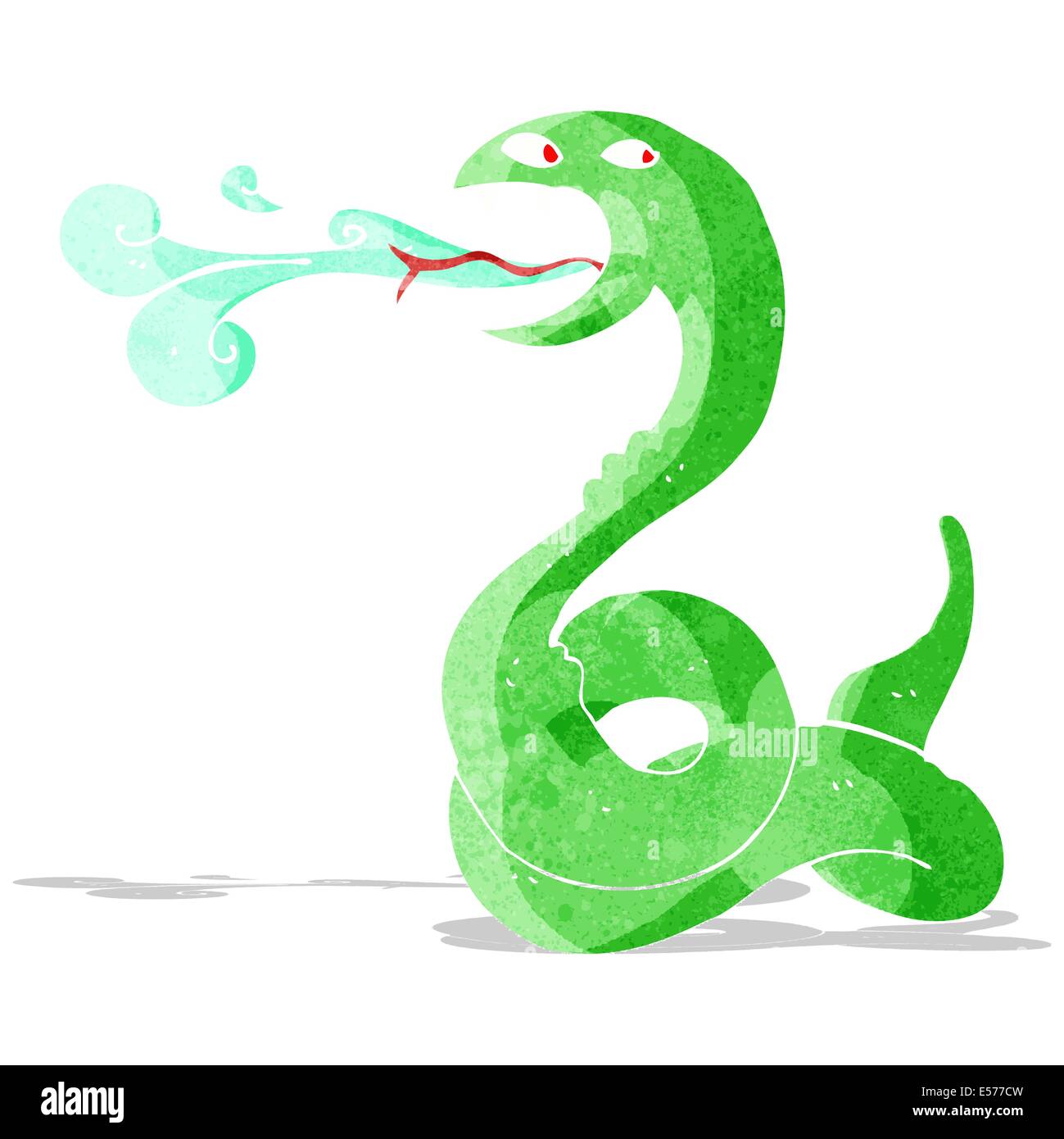 cartoon hissing snake Stock Vector Image & Art - Alamy