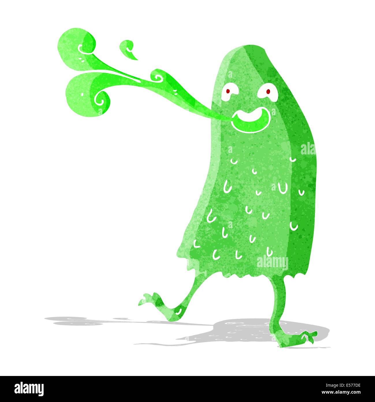 cartoon funny slime monster Stock Vector Image & Art - Alamy