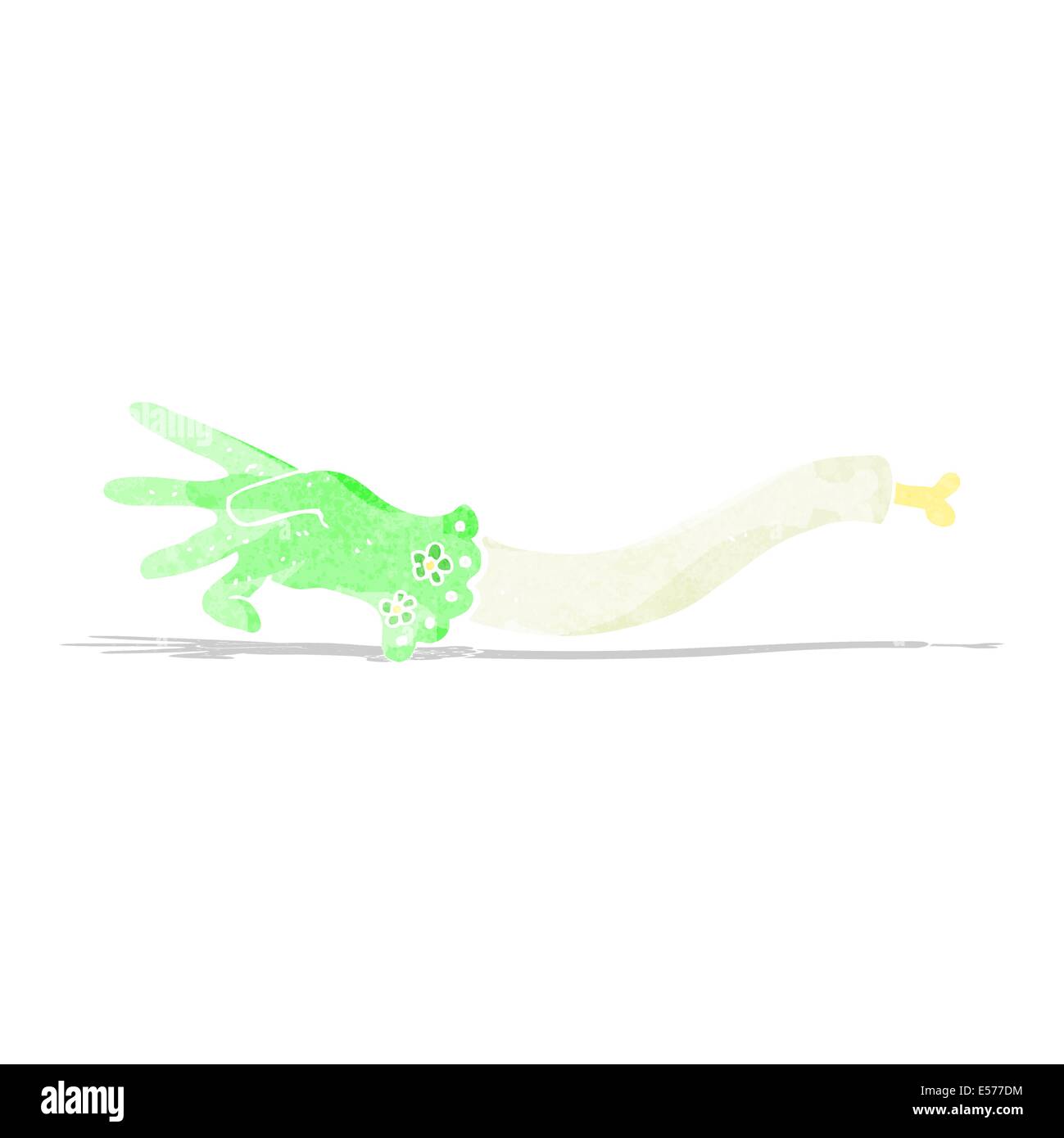 cartoon spooky victorian arm reaching Stock Vector Image & Art - Alamy