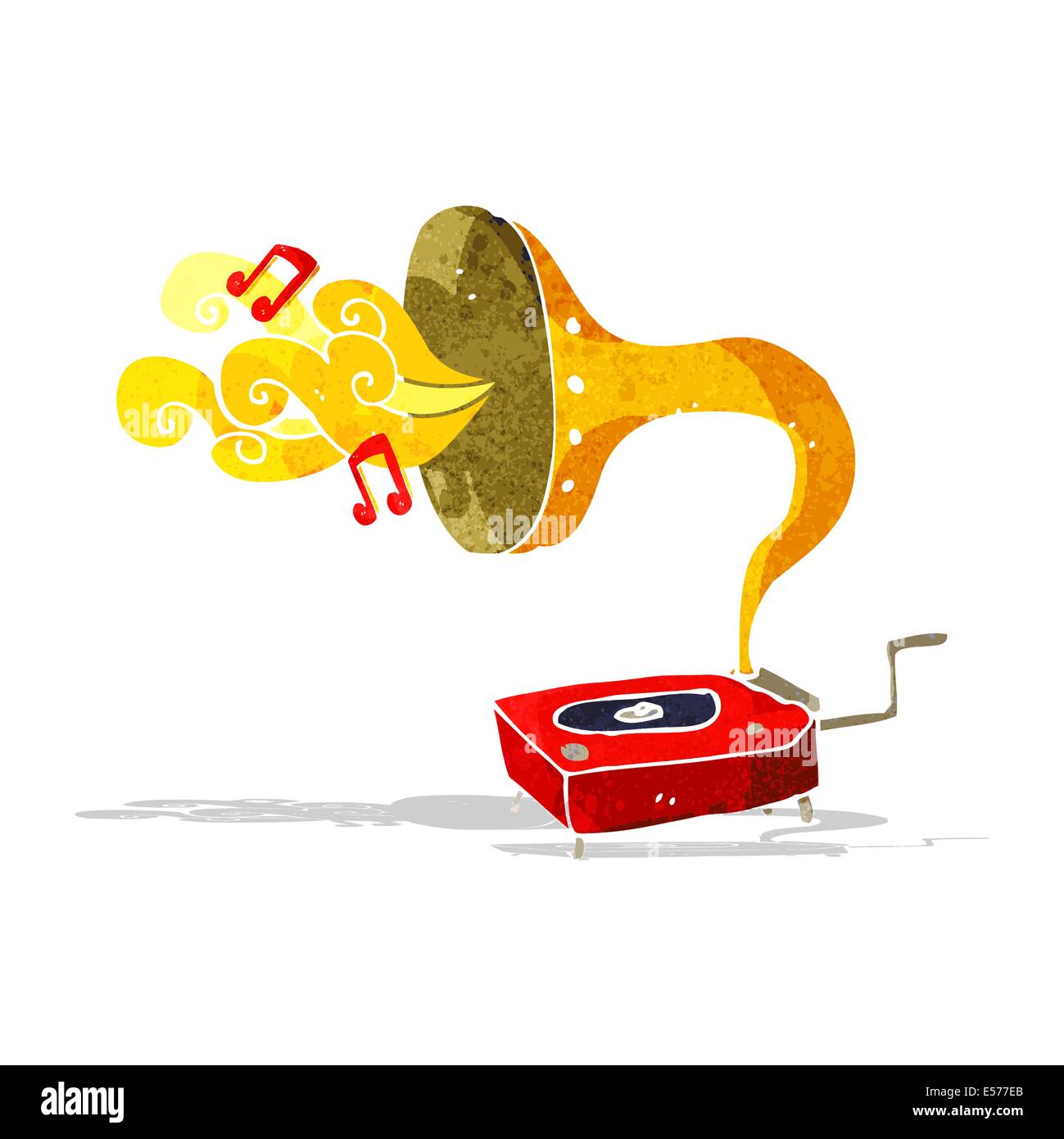 Cartoon gramophone hi-res stock photography and images - Alamy