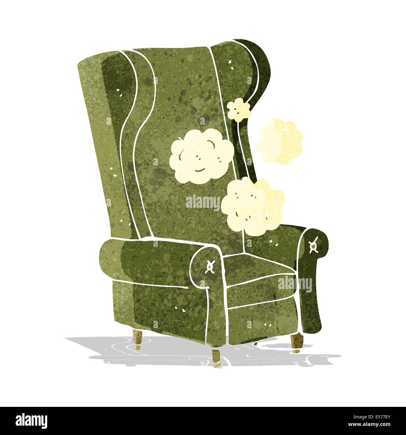 Dusty chair Stock Vector Images - Alamy
