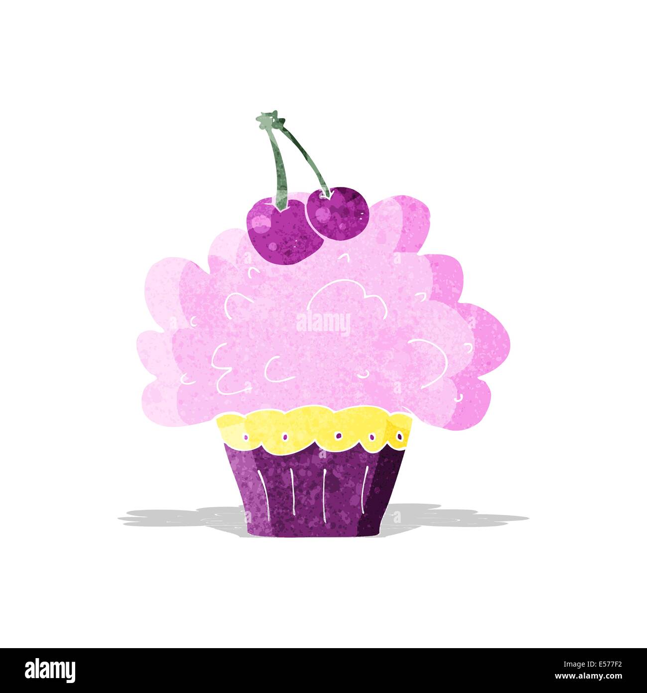 cartoon big cupcake Stock Vector Image & Art - Alamy
