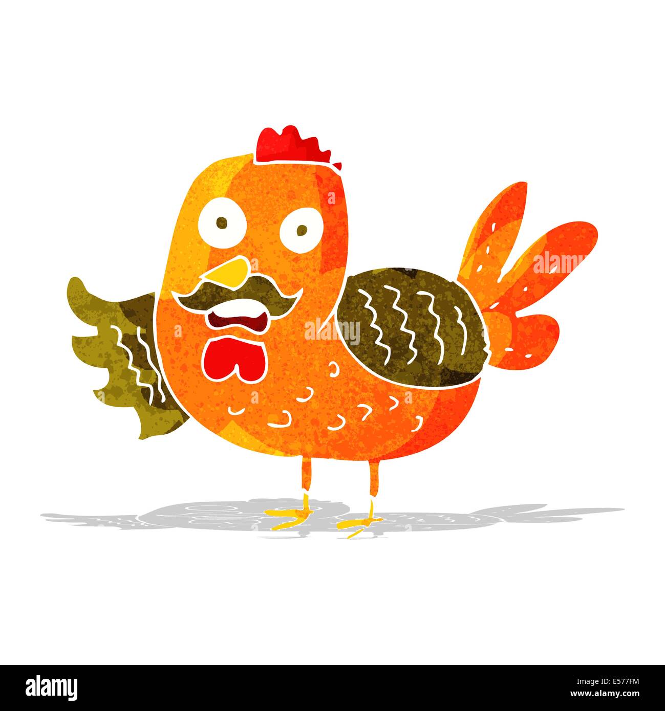 cartoon old rooster Stock Vector Image & Art - Alamy