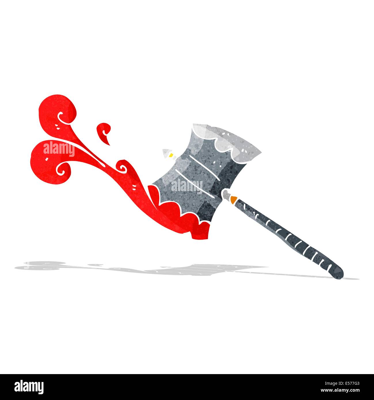 cartoon double sided axe Stock Vector Image & Art - Alamy