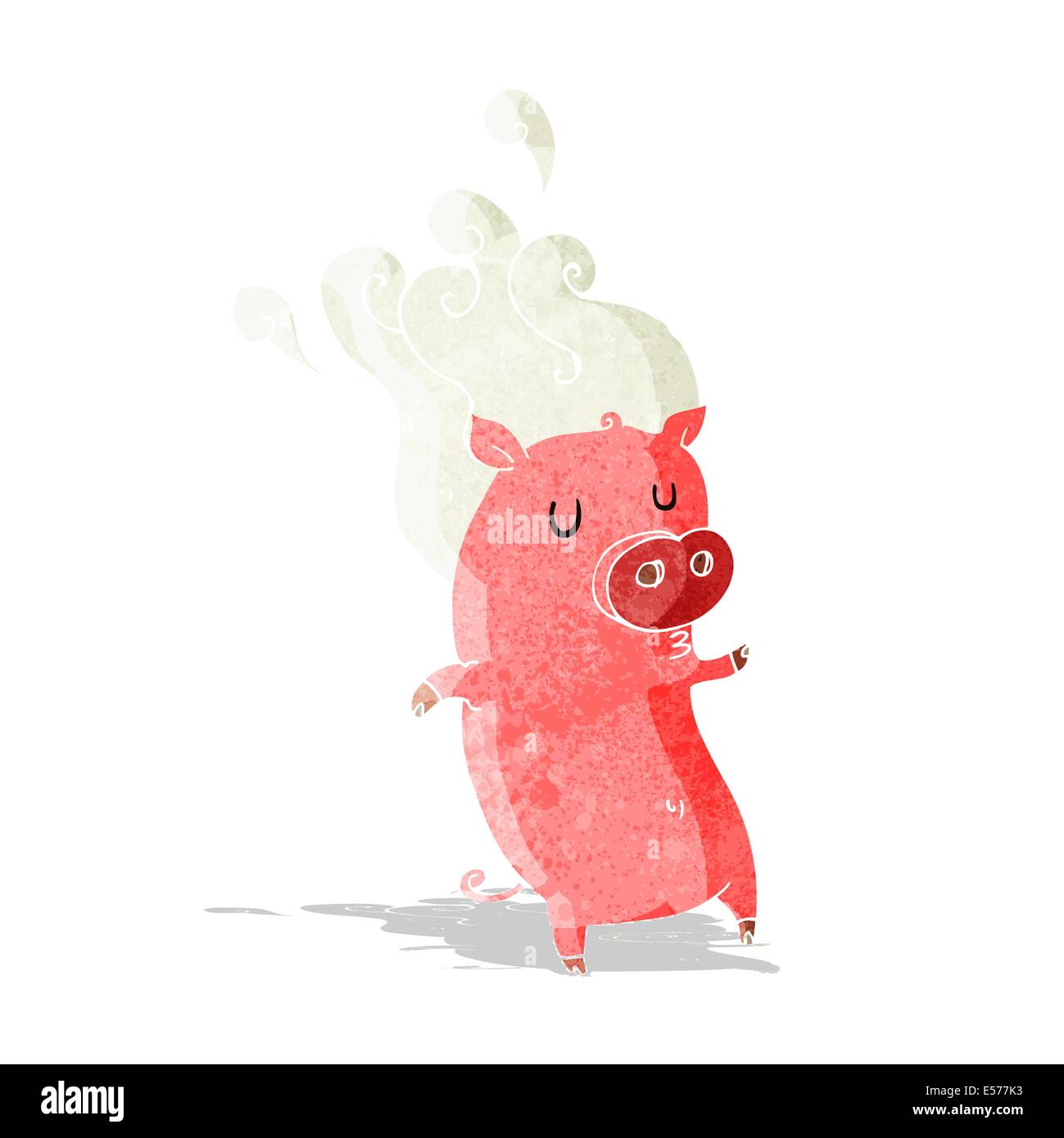 smelly cartoon pig Stock Vector Image & Art - Alamy
