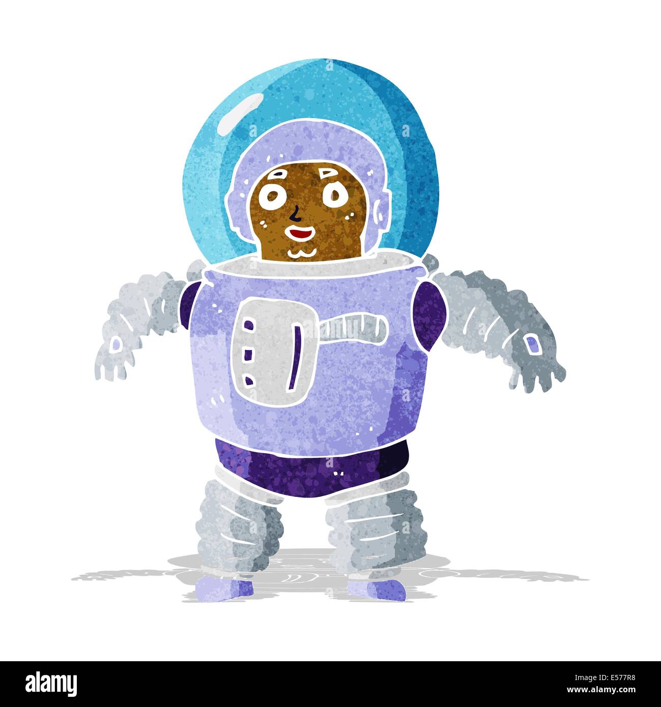 cartoon space man Stock Vector Image & Art - Alamy