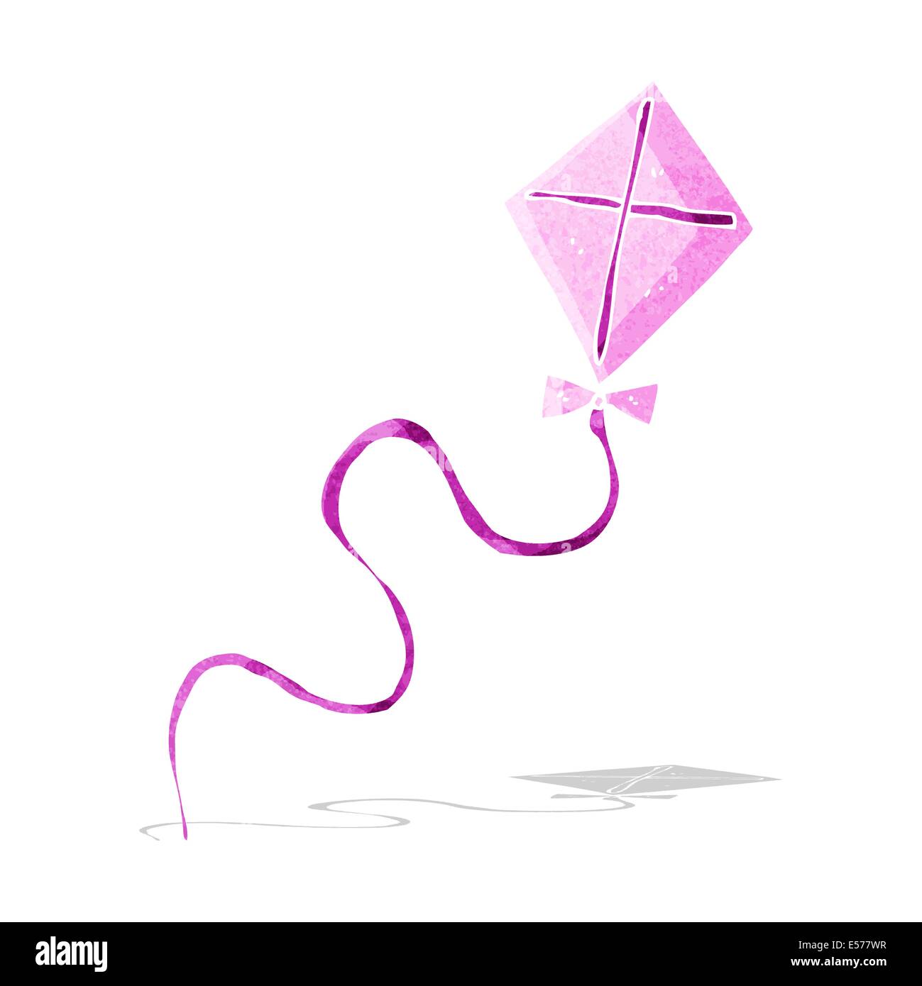 cartoon flying kite Stock Vector Image & Art - Alamy