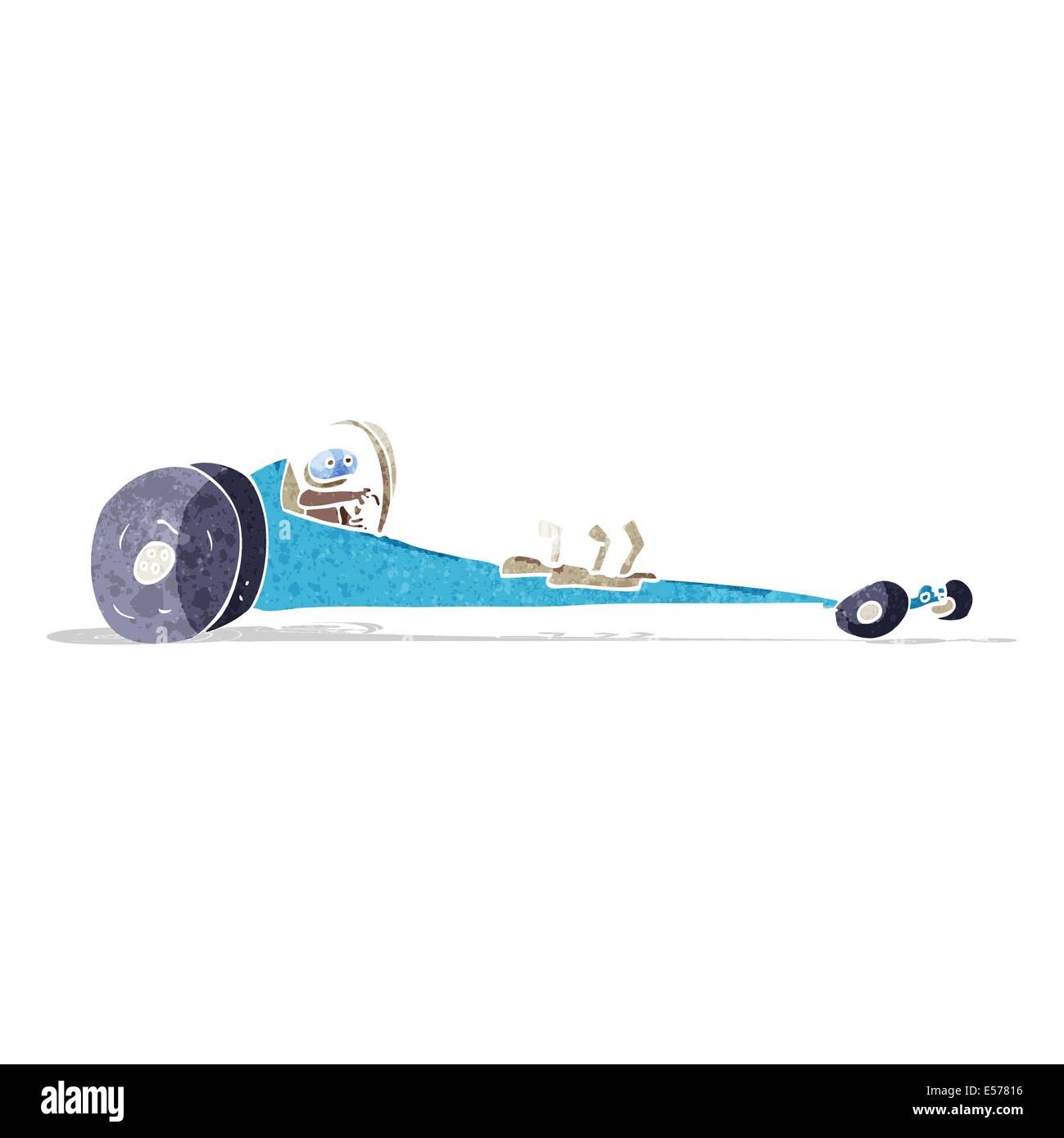 cartoon drag racer Stock Vector Image & Art - Alamy