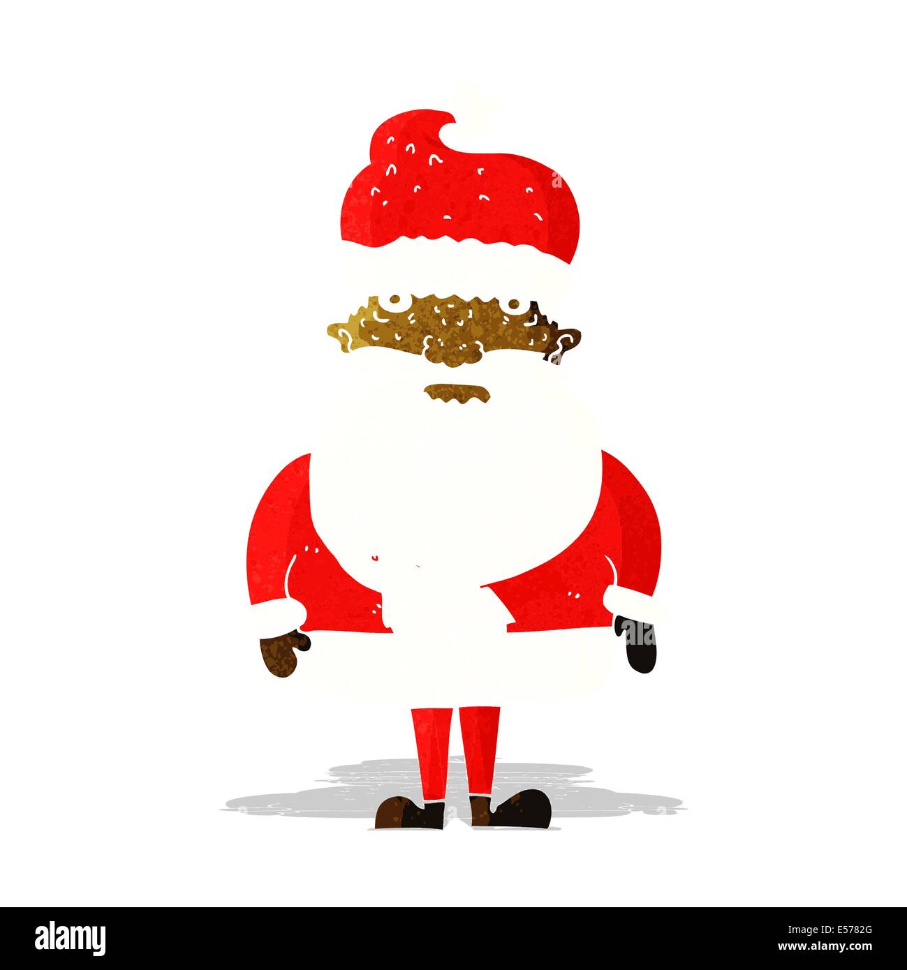 cartoon santa claus Stock Vector Image & Art - Alamy