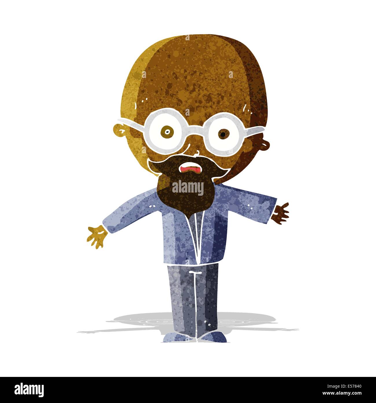 cartoon genius scientist Stock Vector Image & Art - Alamy