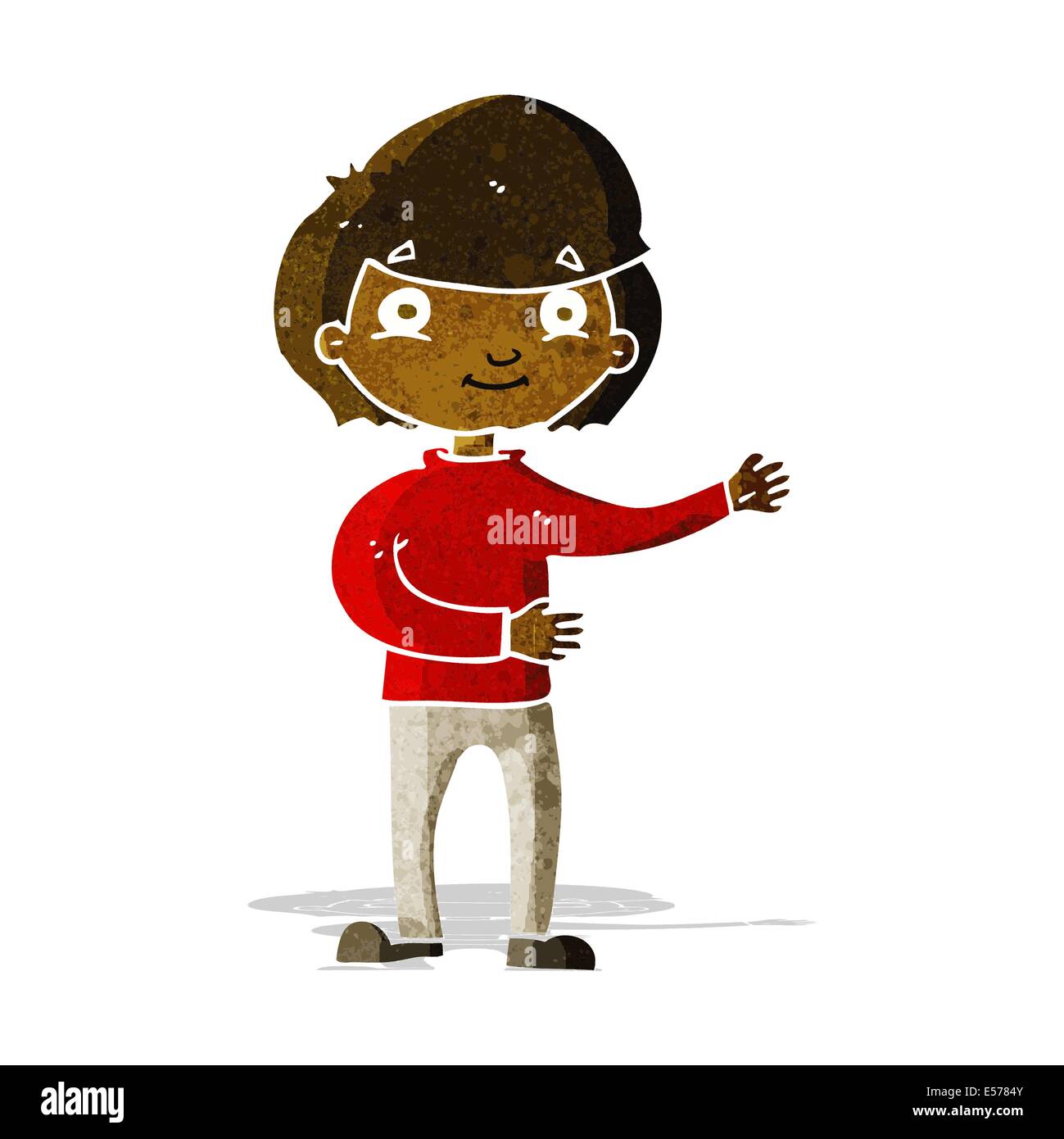 cartoon happy person Stock Vector Image & Art - Alamy