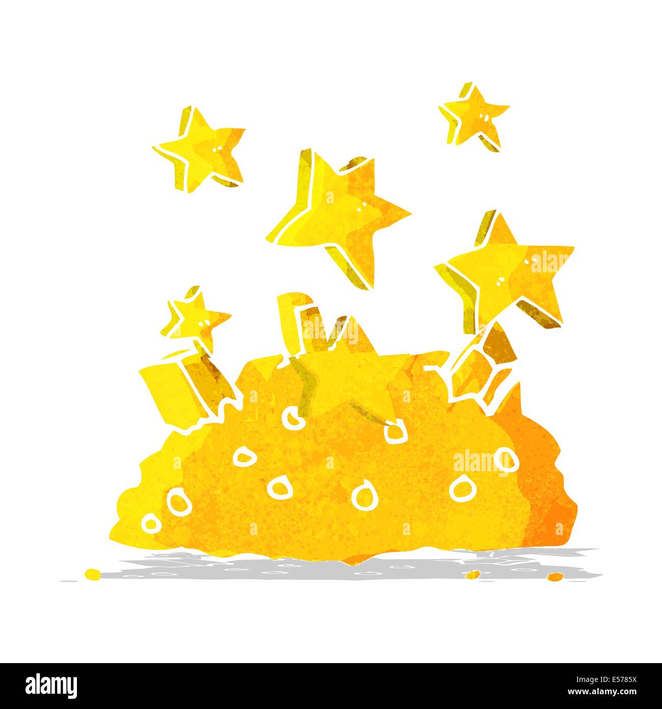 cartoon pile of gold Stock Vector Image & Art - Alamy