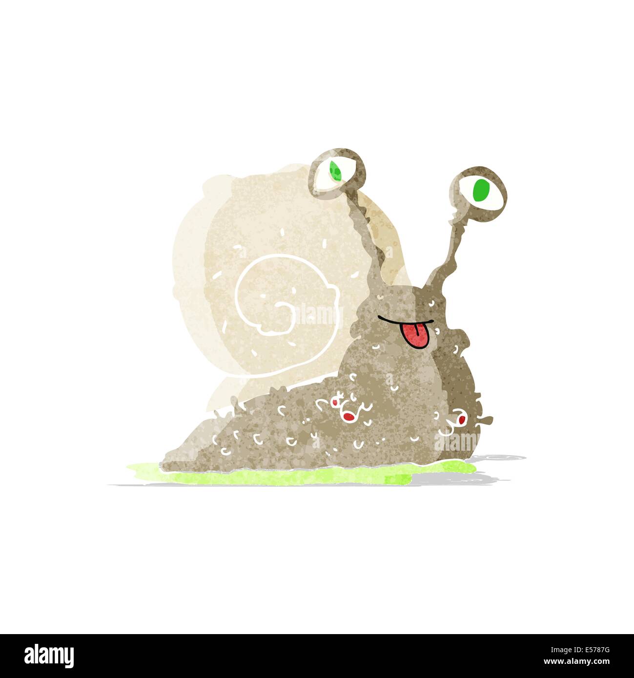 cartoon gross slug Stock Vector Image & Art - Alamy