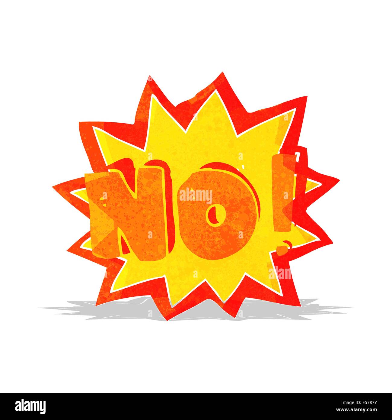 cartoon no symbol Stock Vector Image & Art - Alamy