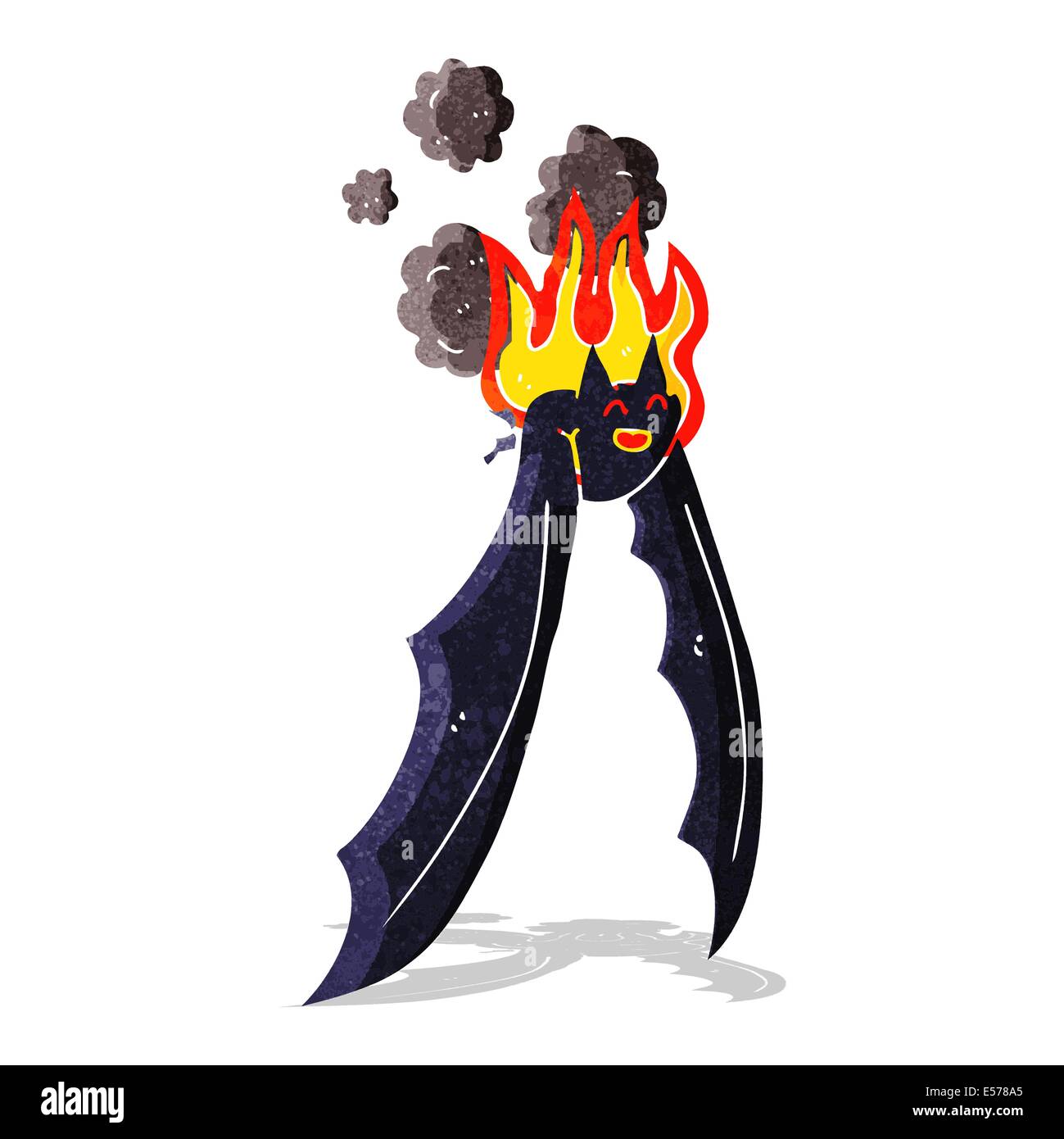 cartoon spooky bat Stock Vector Image & Art - Alamy