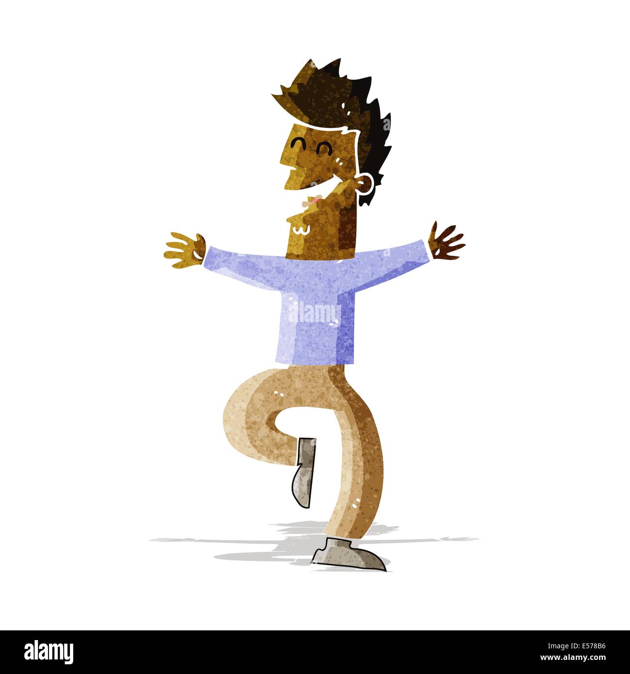 cartoon laughing man Stock Vector Image & Art - Alamy