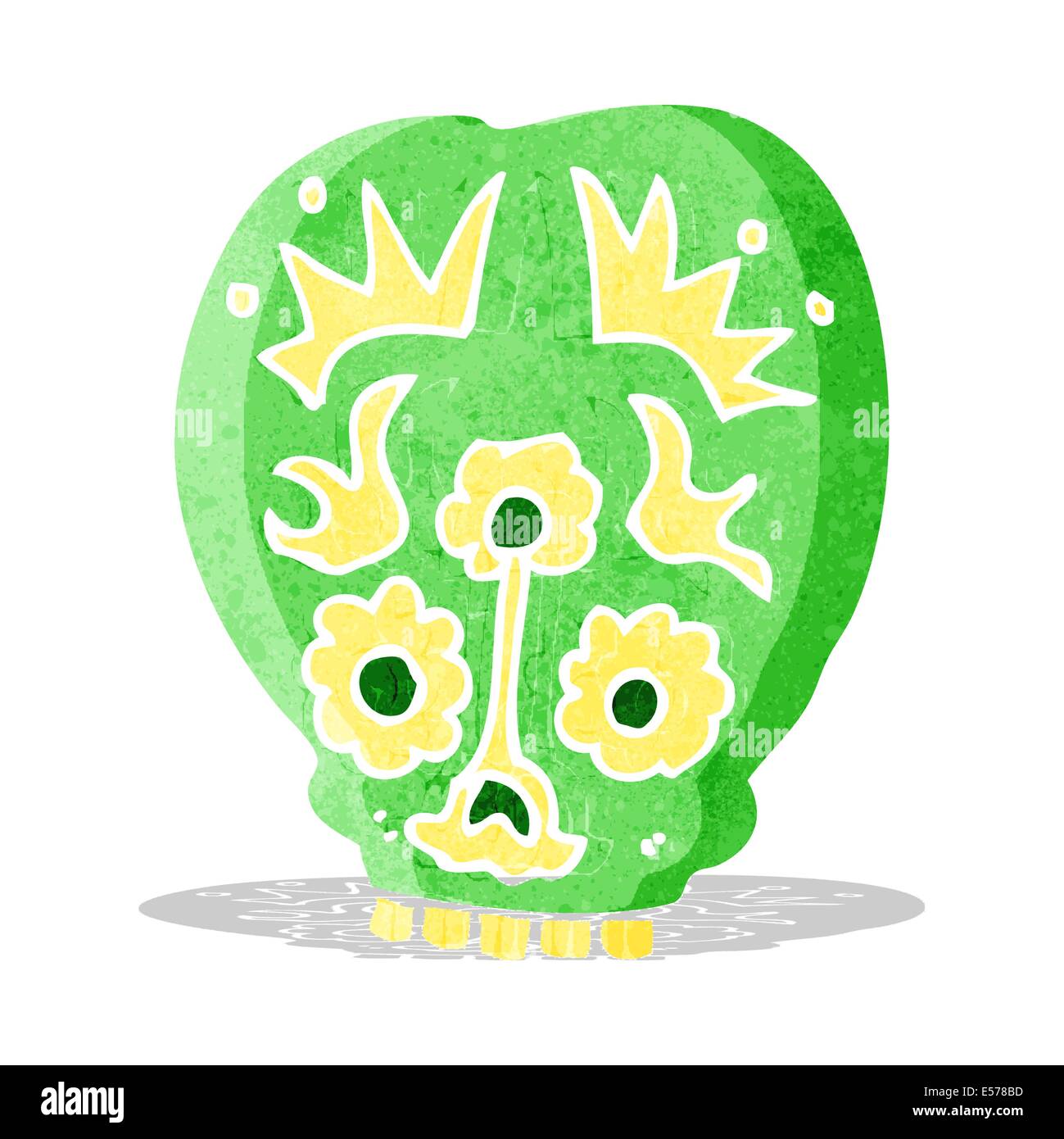 cartoon sugar skull Stock Vector Image & Art - Alamy