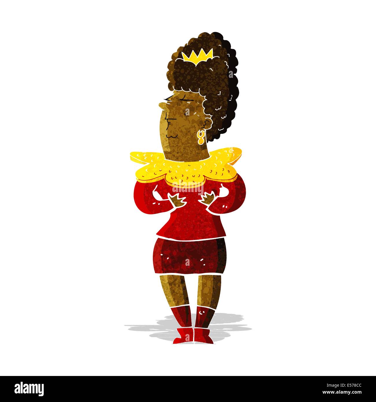 cartoon aristocratic woman Stock Vector Image & Art - Alamy