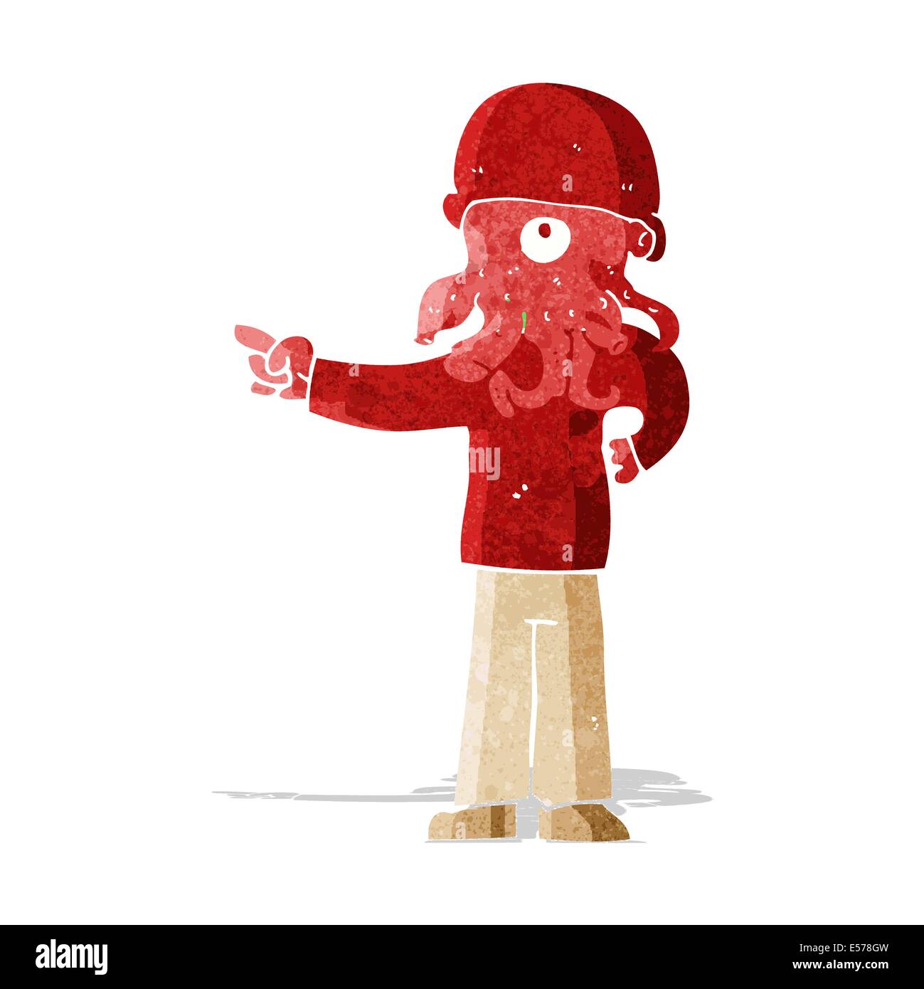 cartoon alien monster man Stock Vector Image & Art - Alamy