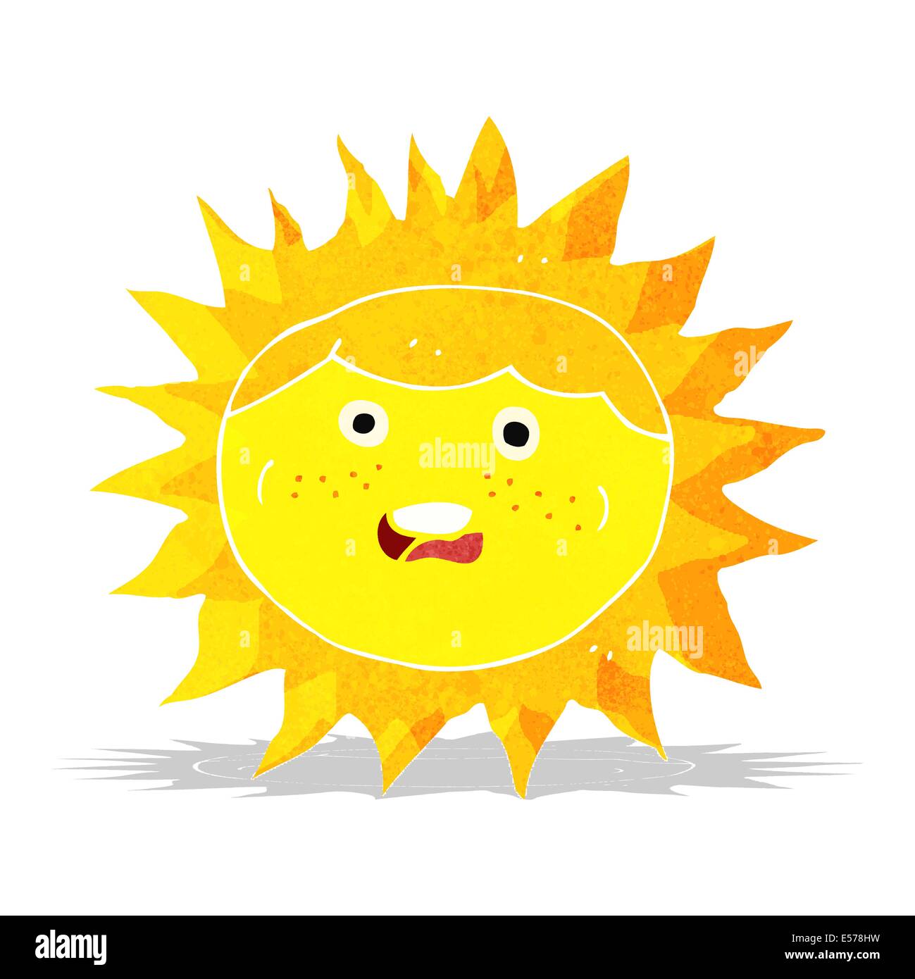 sun cartoon character Stock Vector Image & Art - Alamy