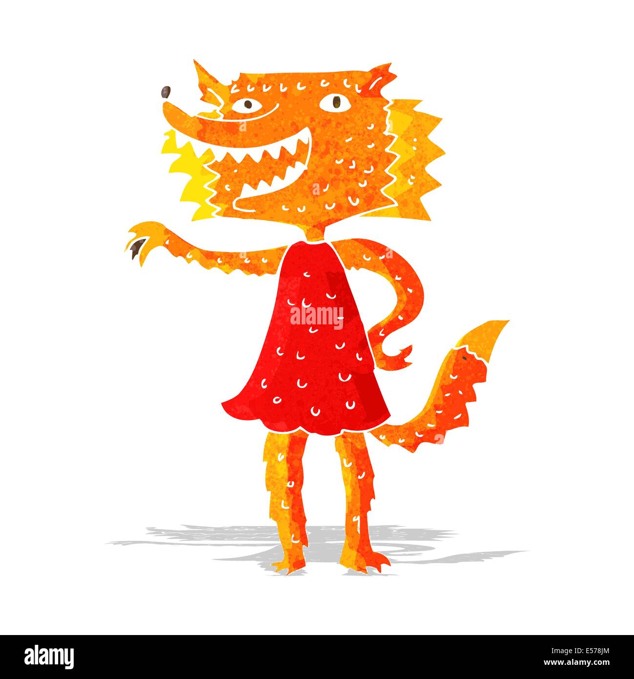 Girl and fox Cut Out Stock Images & Pictures - Alamy