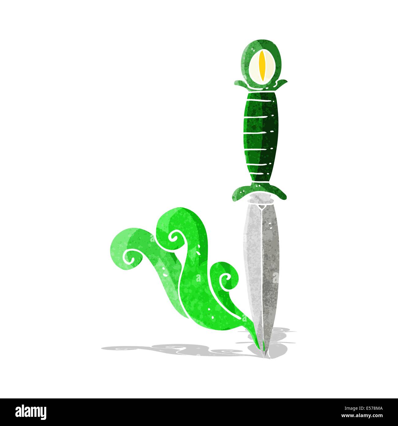 cartoon mystic dagger Stock Vector Image & Art - Alamy