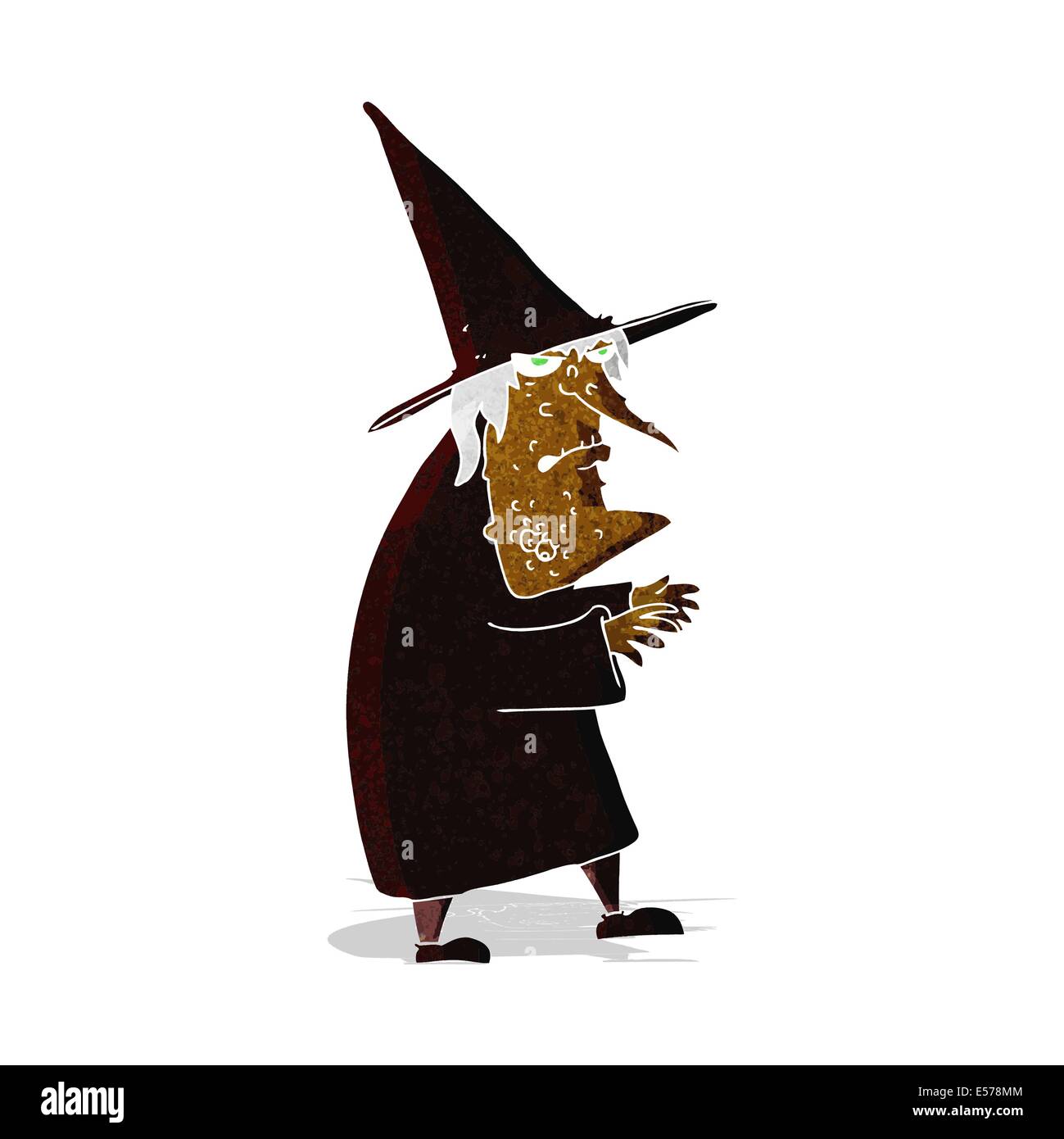 Old Witch Cartoon