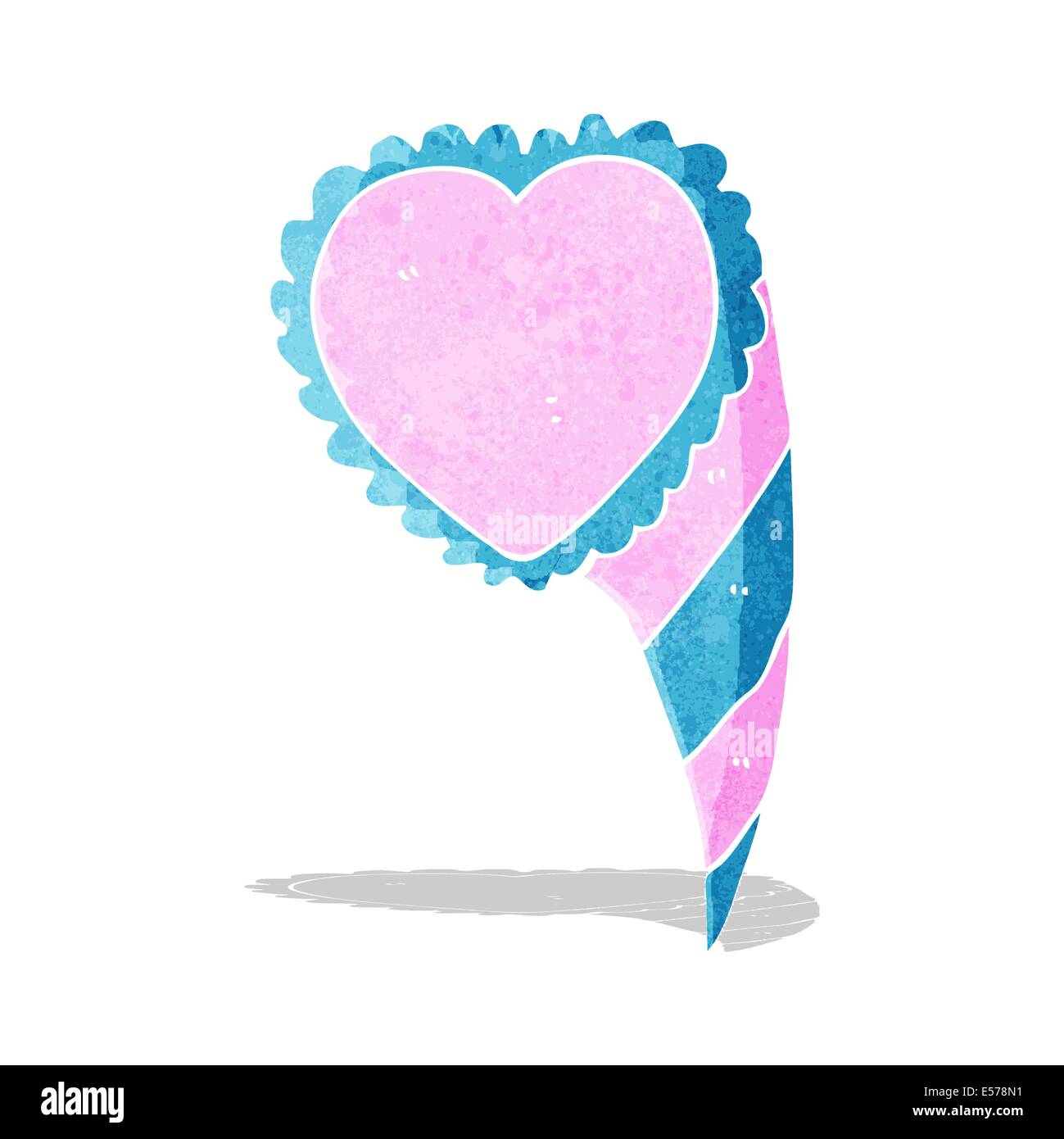 cartoon love heart symbol Stock Vector Image & Art - Alamy