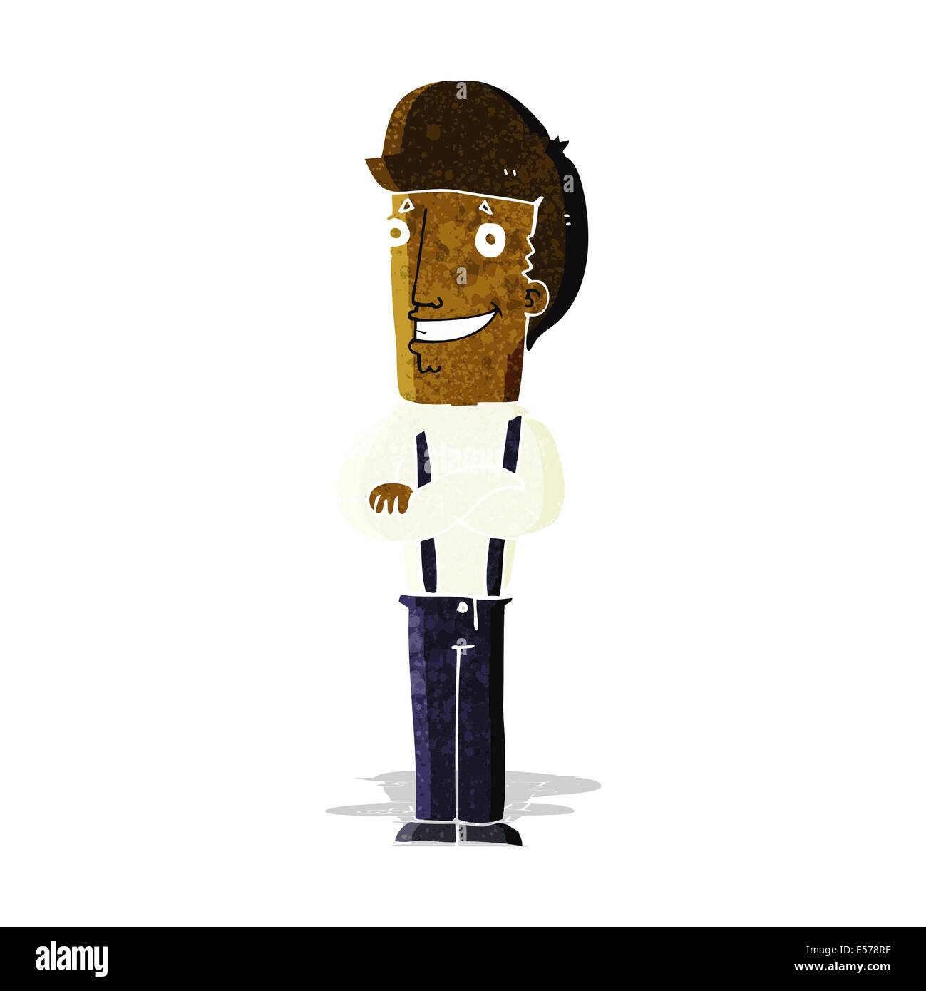 cartoon proud man Stock Vector Image & Art - Alamy