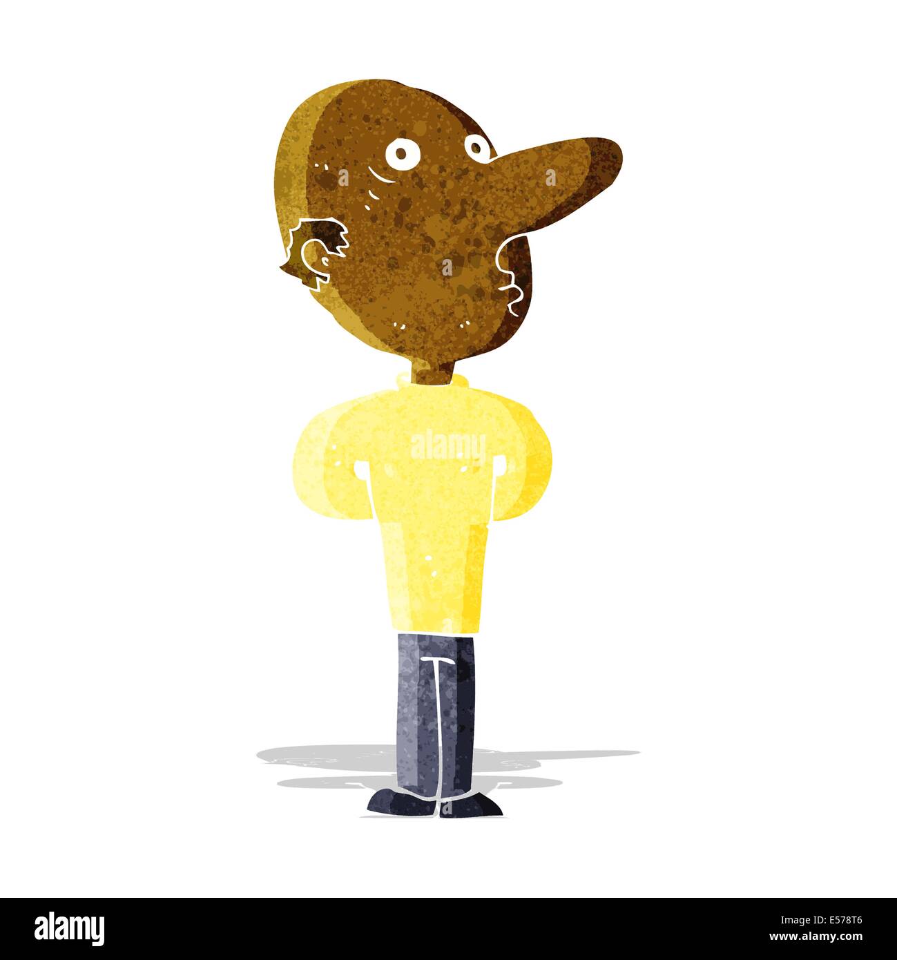 cartoon balding man Stock Vector Image & Art - Alamy