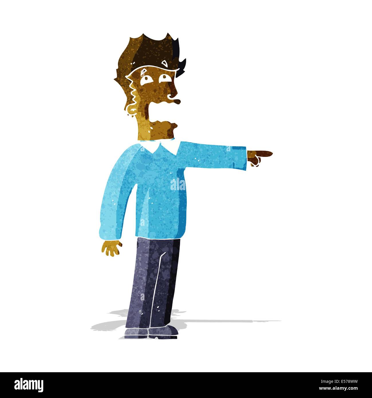 Man Accusing Cartoon High Resolution Stock Photography and Images - Alamy