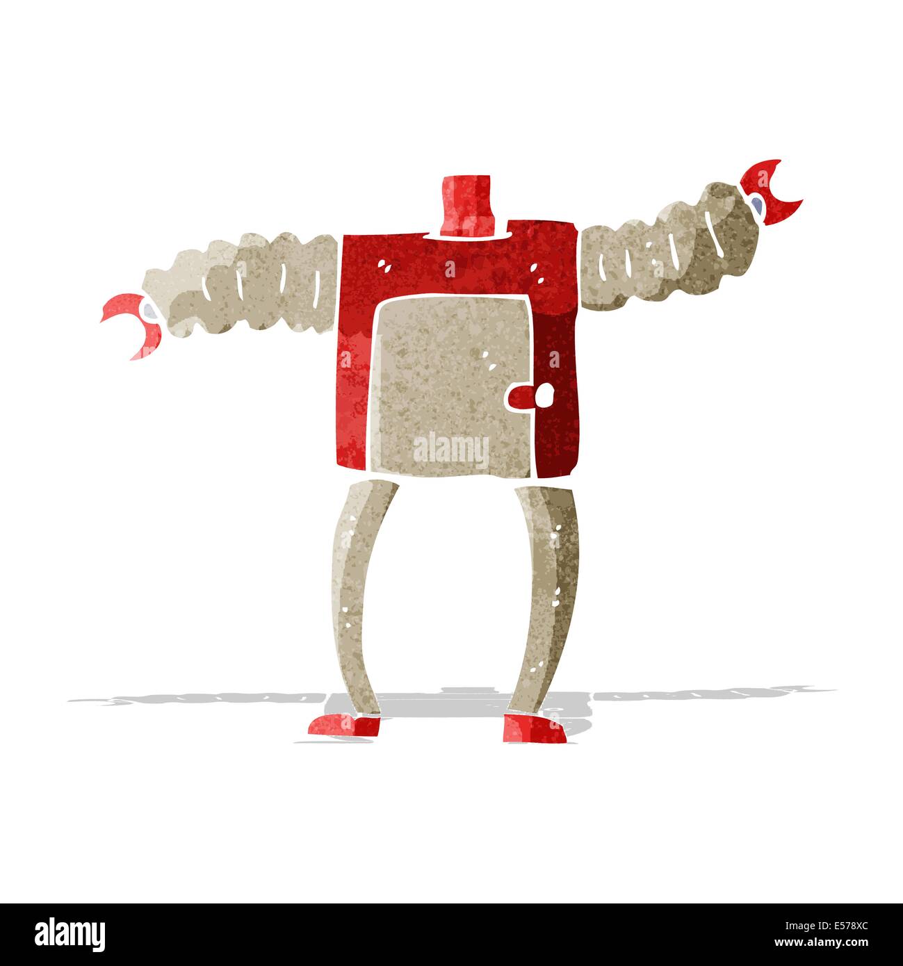 cartoon robot body (mix and match cartoons or add own photos Stock ...